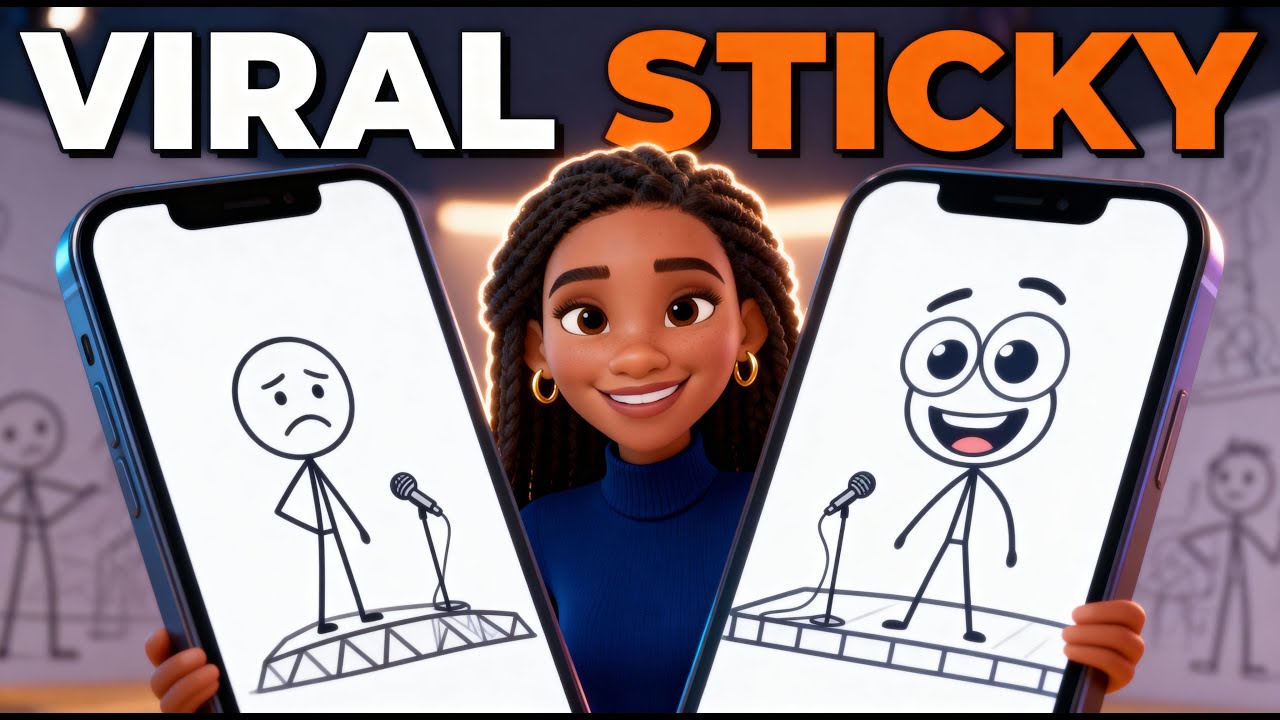 How I Went Viral with Stick Figure Animations Using Only FREE AI Tools ...