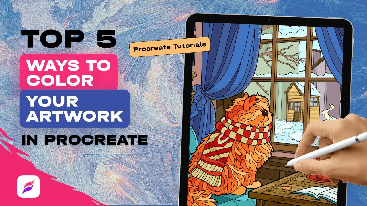 How to properly color your art / WAYS TO FILL COLORS IN PROCREATE - YouTube