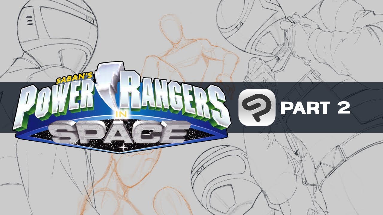 Power Rangers in Space Drawing Part 2 #powerrangers #clipstudiopaint ...