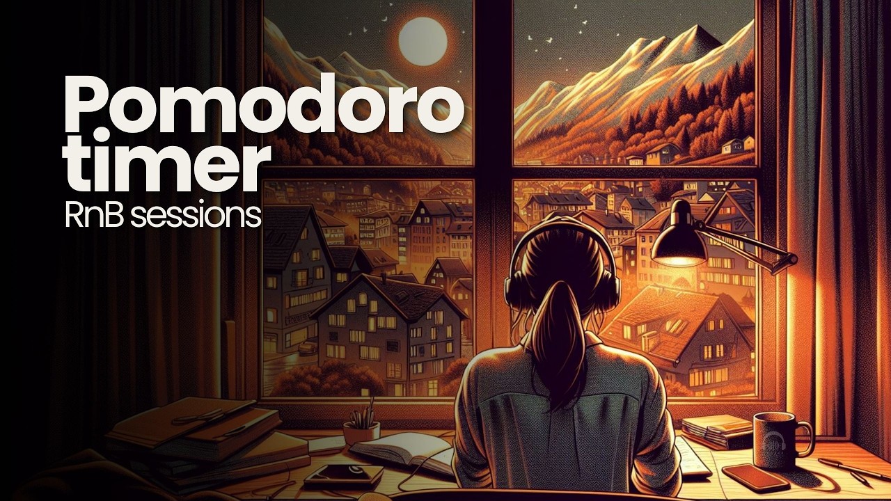 Chill RnB Beats Mix to Relax and Study with Pomodoro Timer - YouTube