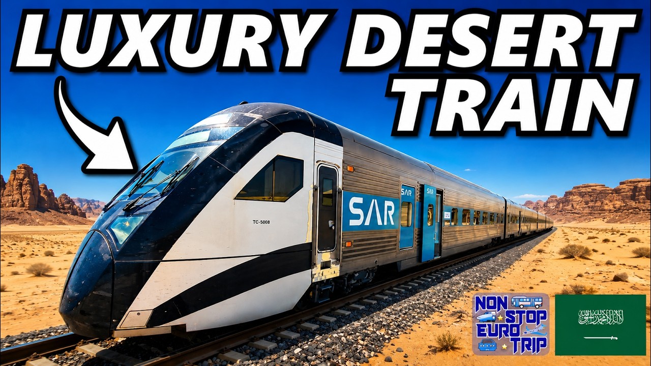 450km in Business Class Through the Saudi Desert (CRAZY!) - YouTube