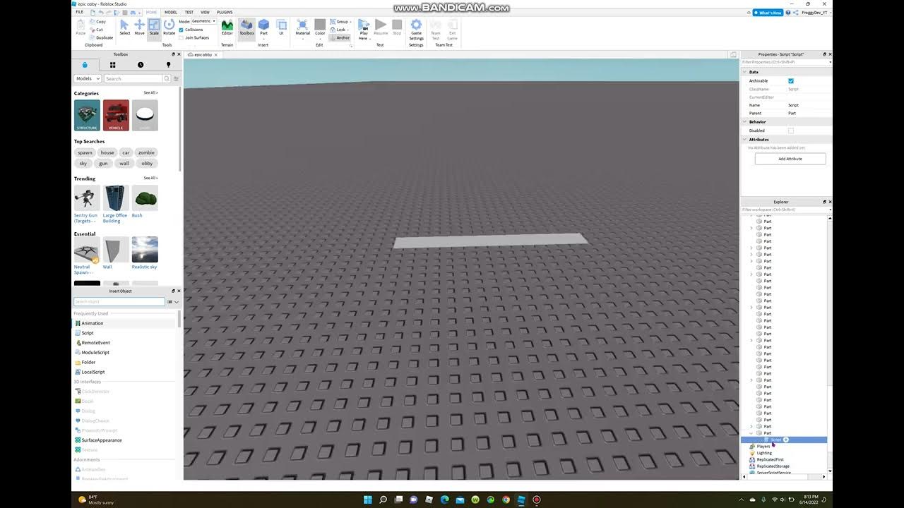 how to make a speed booster in Roblox Studio - YouTube