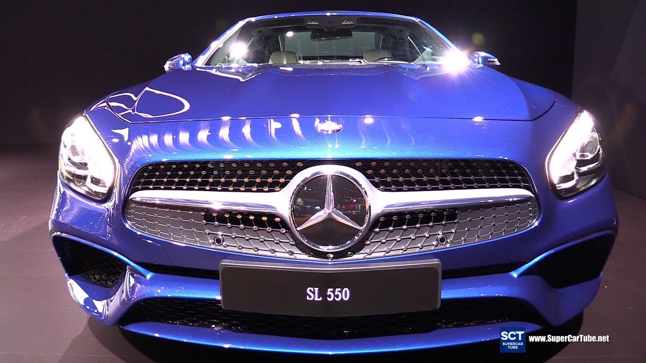 2017 Mercedes-Benz SL-Class SL 550 - Exterior and Interior Walkaround ...