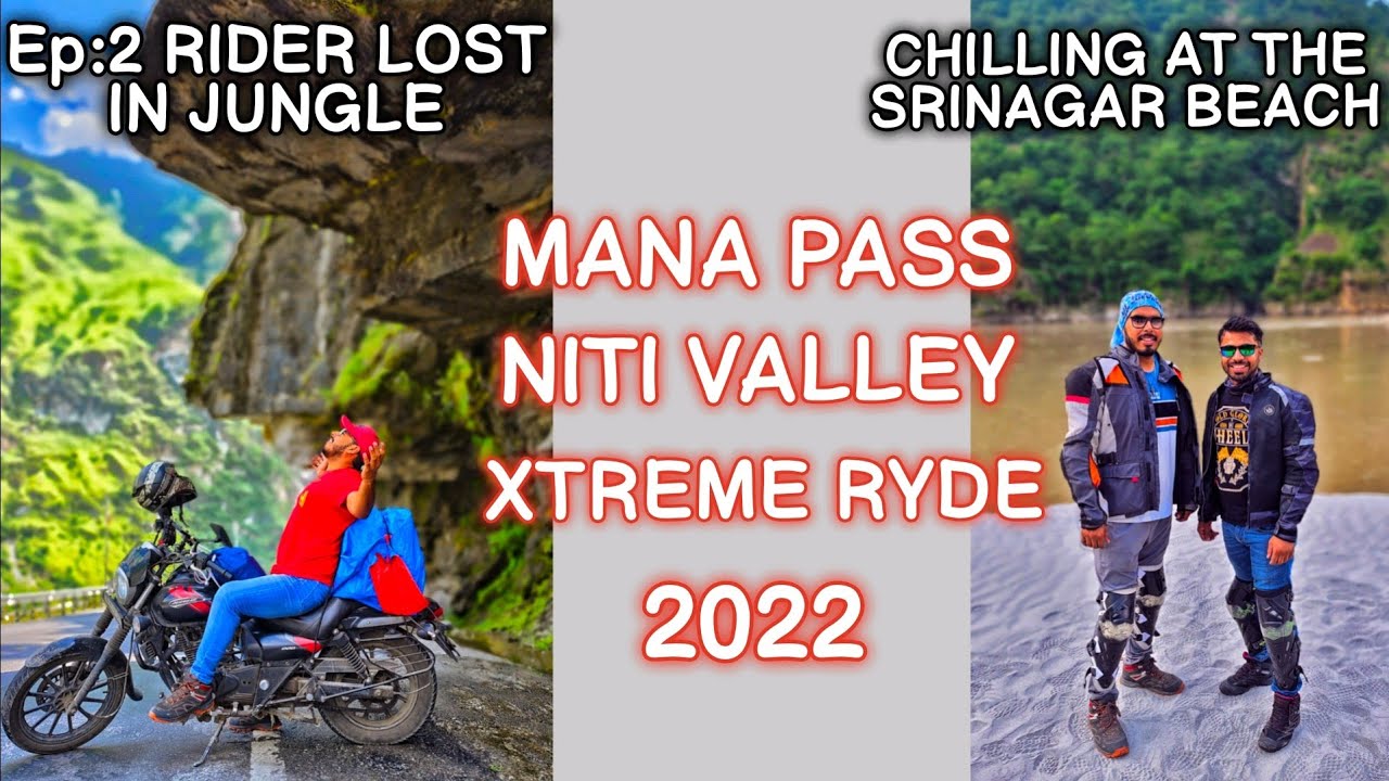 Ep:2 RIDER LOST IN JUNGLE | CHILLING AT BEACH IN SRINAGAR | RYDENTURE ...