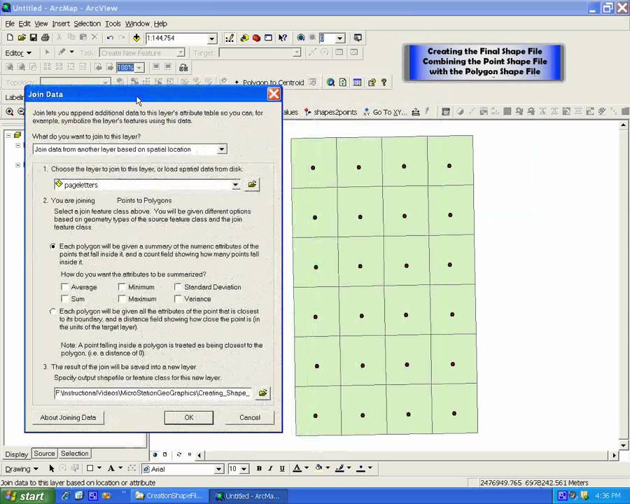 Transferring Attributes From ESRI Point SHP File To ESRI Polygon SHP Transferring Attributes From ESRI Point SHP File To ESRI Polygon SHP
