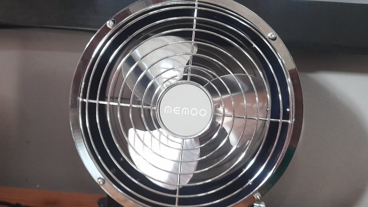 unboxing memoo industrial usb fan - YouTube