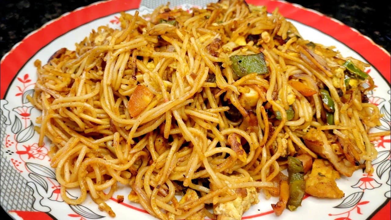 Egg Chicken Chawmin | Simple Recipe | চিকেন চাউমিন| - YouTube