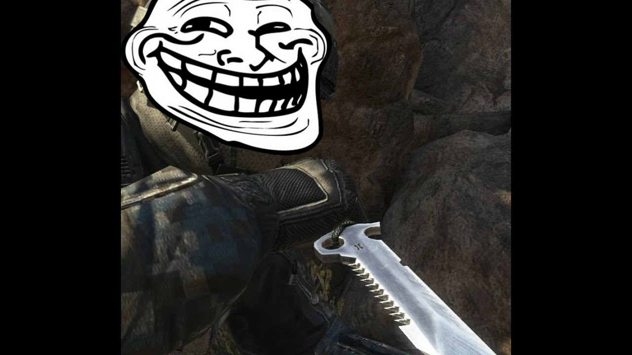 Modern Warfare 2. Trolling with tactical knife. Episode 2 - YouTube