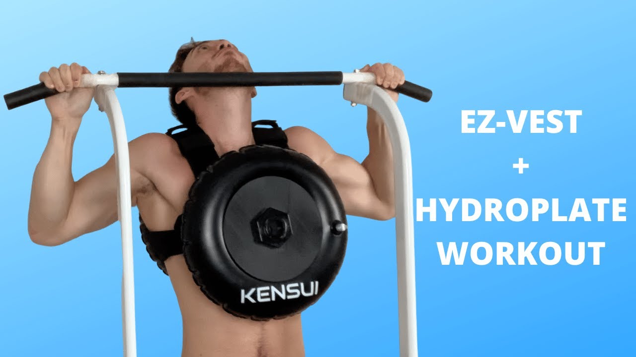 EZ-VEST + HYDROPLATE Workout | Portable Weight Plates - YouTube