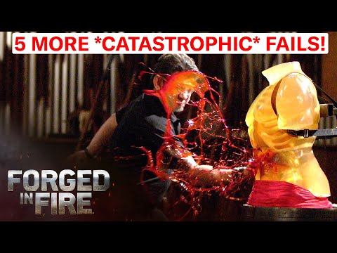 TOP 5 CATASTROPHIC WEAPON FAILURES OF ALL TIME | Forged in Fire