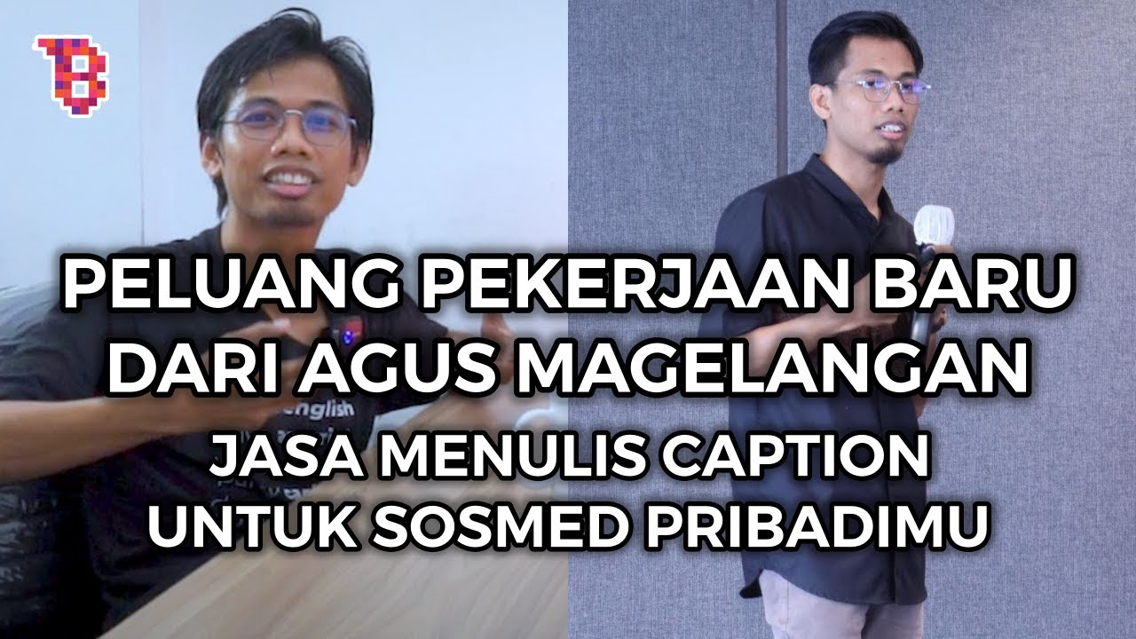 Cerita Agus Magelangan, kini usaha buka jasa menulis caption dan kasih ...
