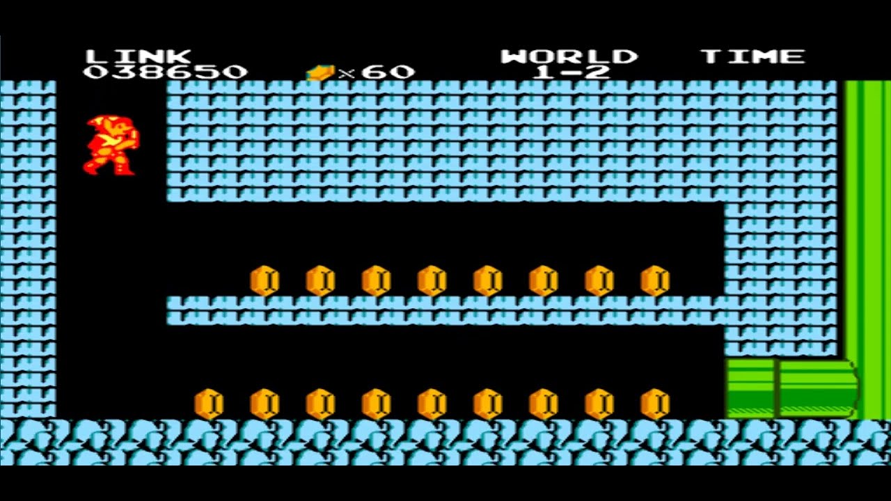 Super Link Bros hack (Nes) walkthrough - YouTube