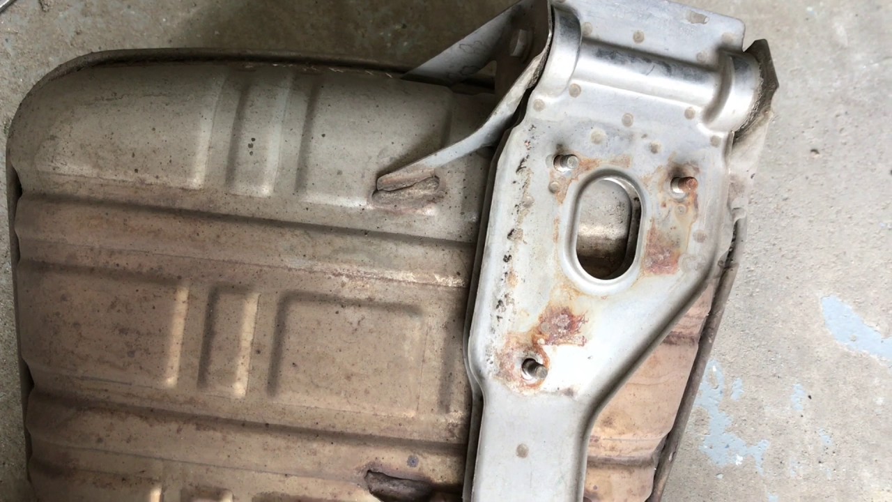 porsche 996 911 muffler removal and gundo hack muffler installed - YouTube