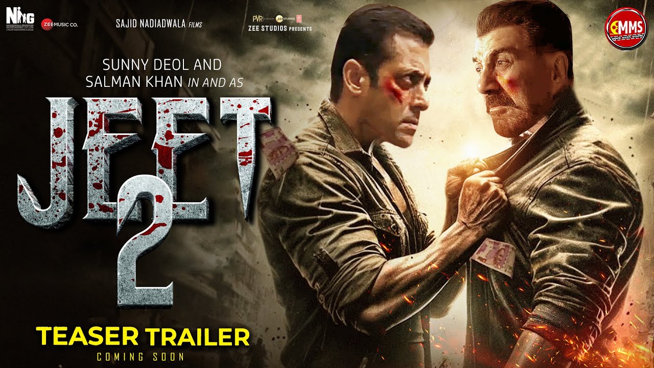 Jeet 2 Official Trailer | Sunny Deol, Salman Khan, Rashmika, Karishma ...