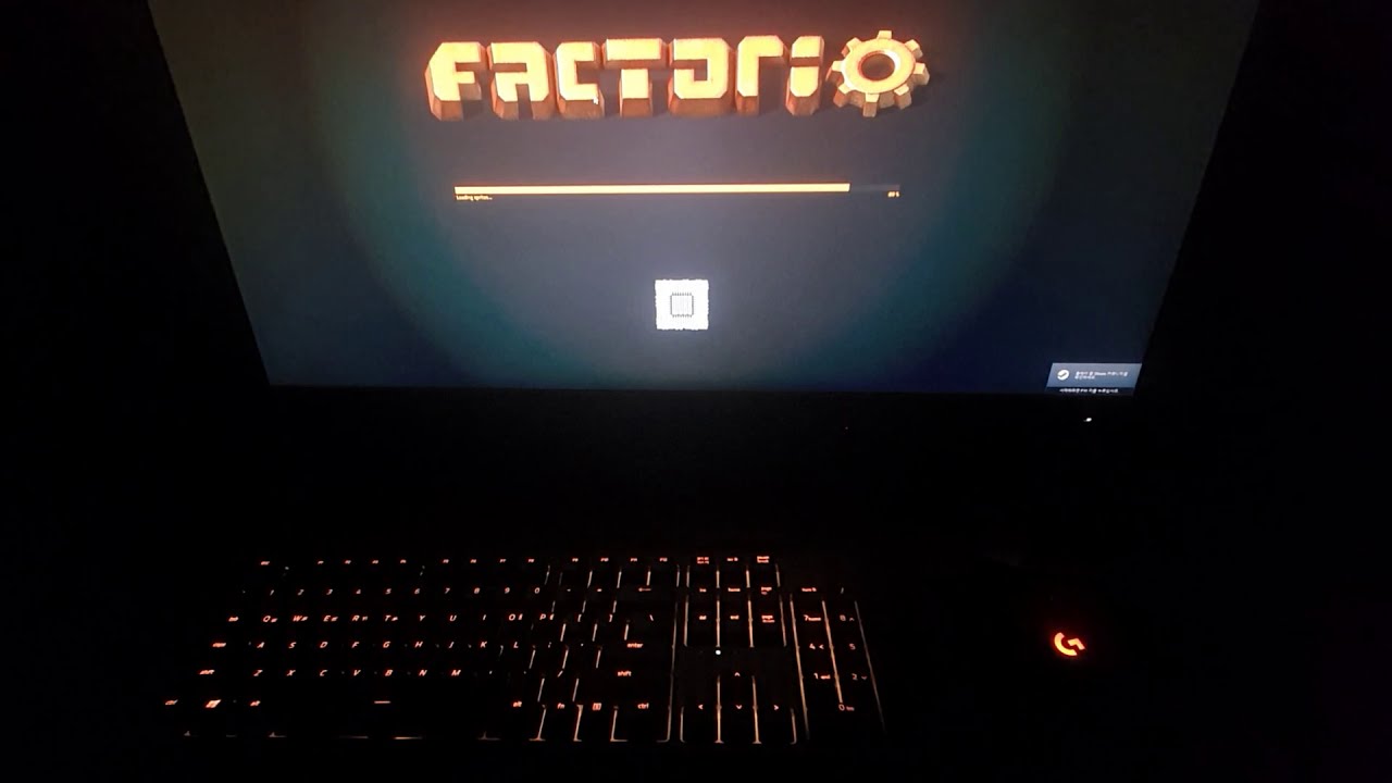 Factorio Razer keyboard and Logitech mouse LED - YouTube