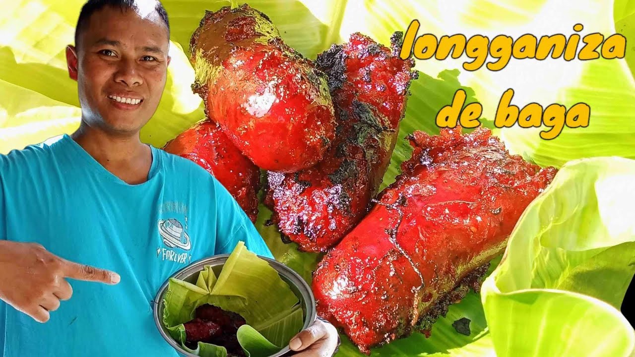 GRILLED SWEET LONGANISA WITH MATCHING SMOKE FLAVOR | Paul Aballe - YouTube
