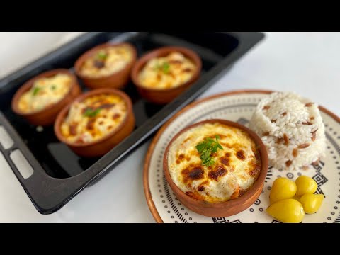 Kolay Ve Lezzetli Ana Yemek🔥Fırında Beşamel Soslu Tavuk Sote,Güveç Yemeği