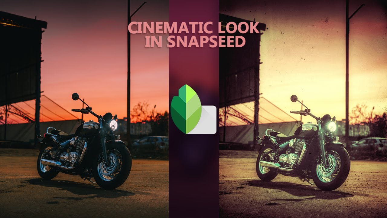 How to create cinematic look in snapseed | cinematic effect in snapseed ...