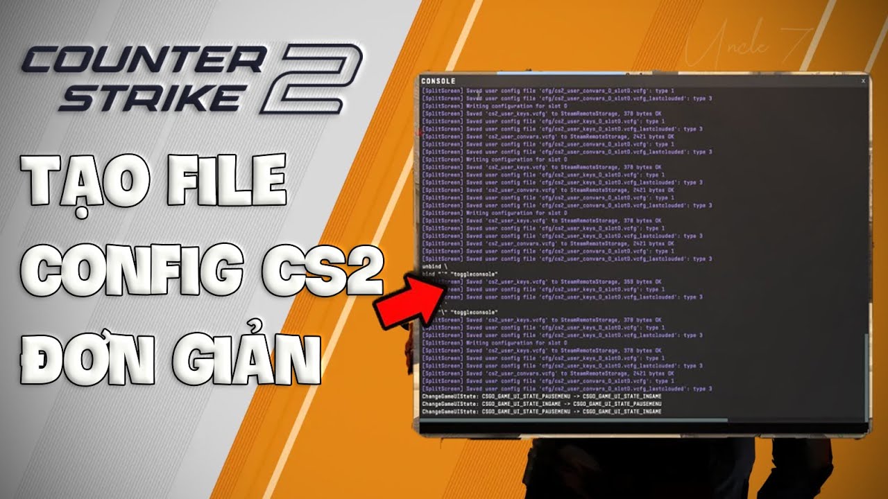 CÁCH TẠO FILE CONFIG CS2 ĐƠN GIẢN - YouTube