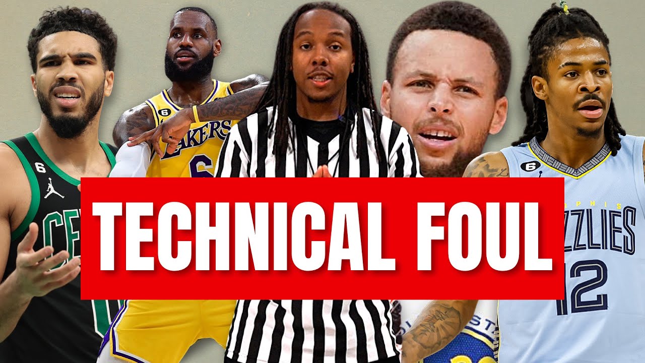 REASONS FOR GETTING A TECHNICAL FOUL IN BASKETBALL 🏀 - YouTube