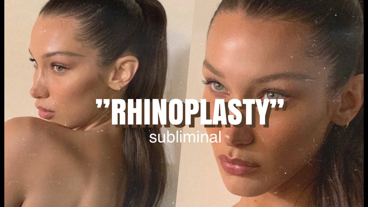 "RHINOPLASTY" perfect nose subliminal - YouTube