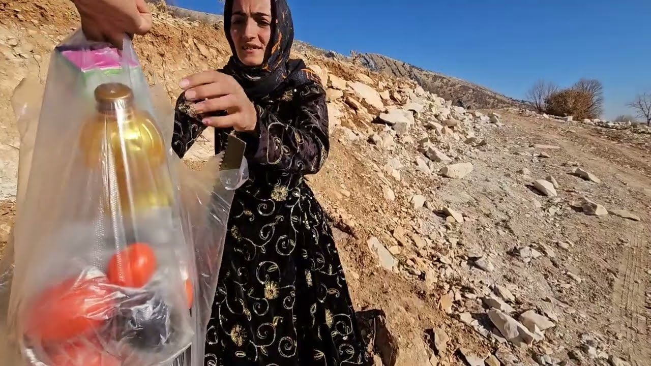 Struggle for survival: building a winter cave and escaping the cold ...