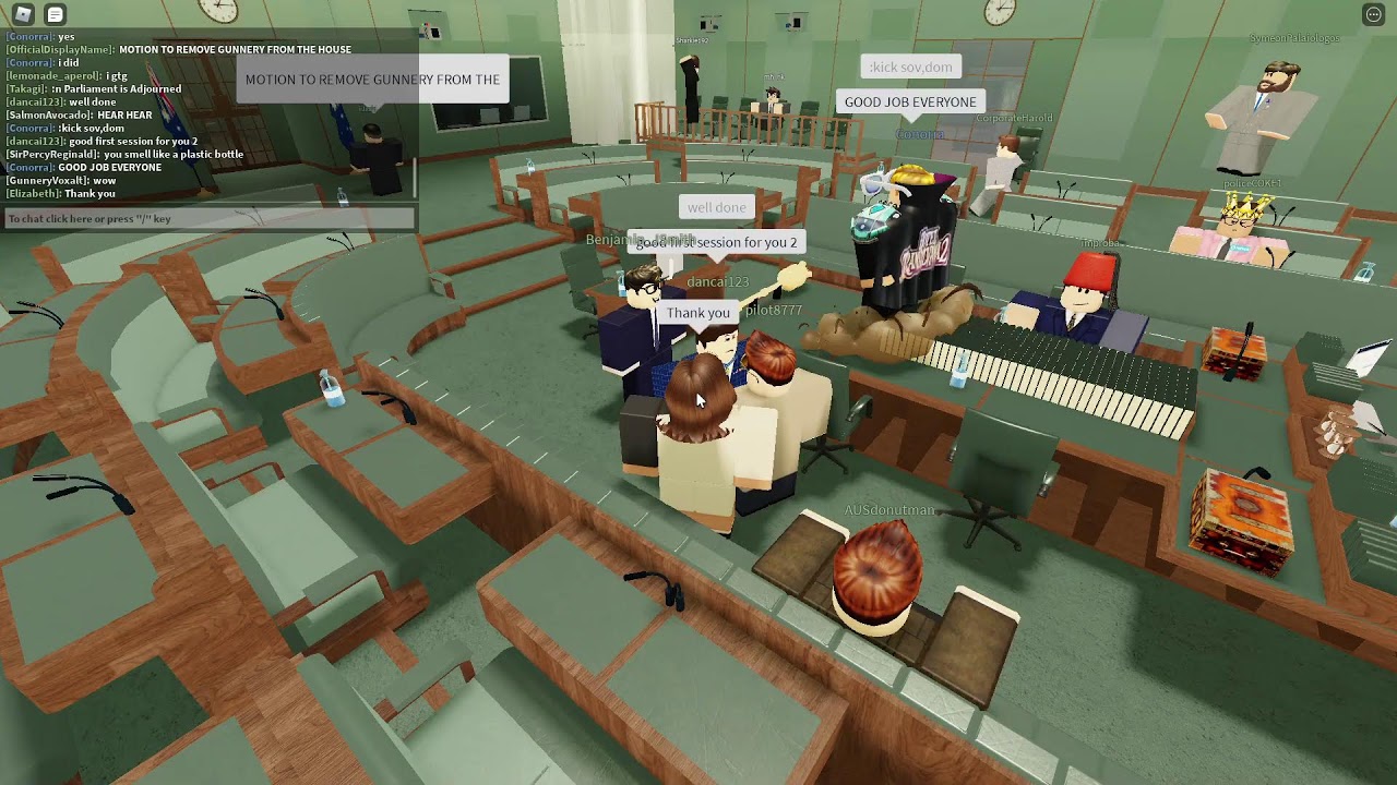 Roblox Australian Parliament - YouTube