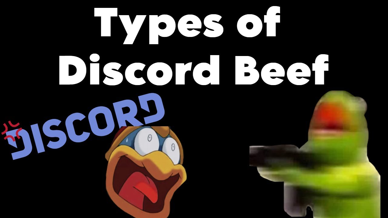 Types of Discord beef - YouTube