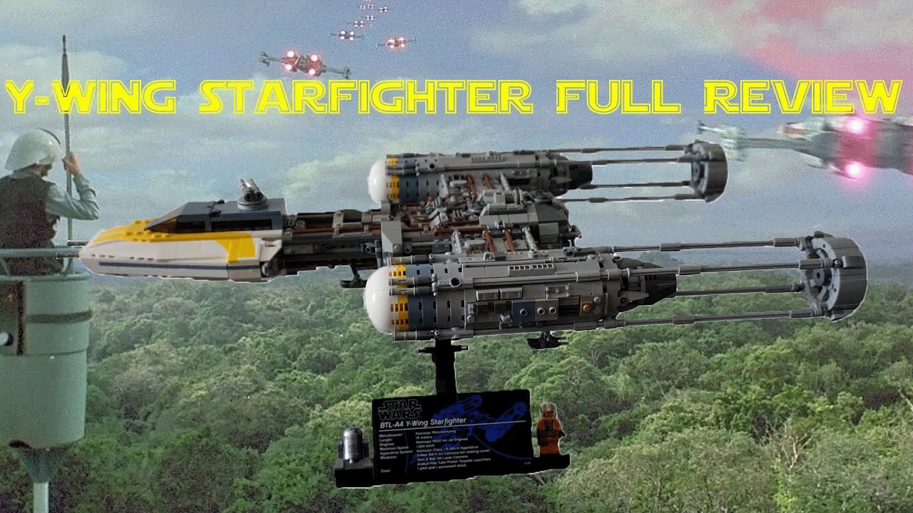 LEGO UCS Y-Wing Starfighter (FULL REVIEW) - YouTube