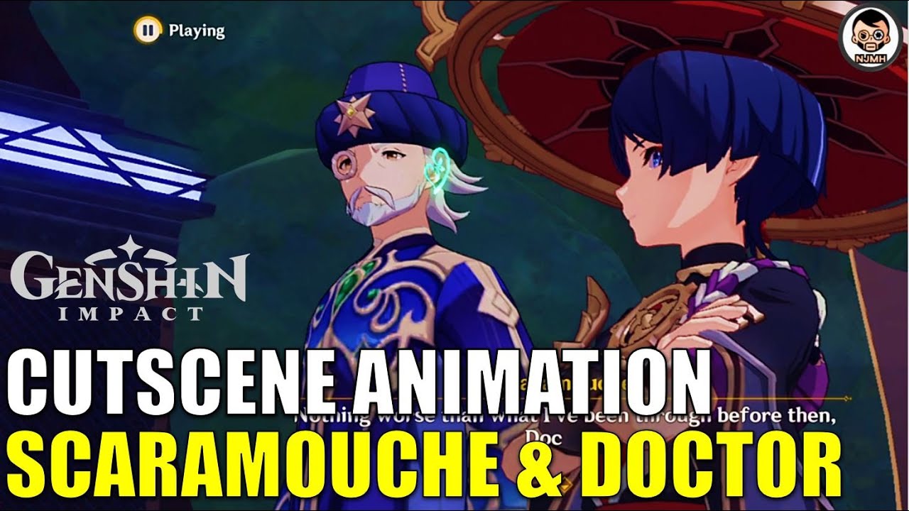 [Cutscene Animation] Scaramouche, Doctor & Azar | Past Memories from ...