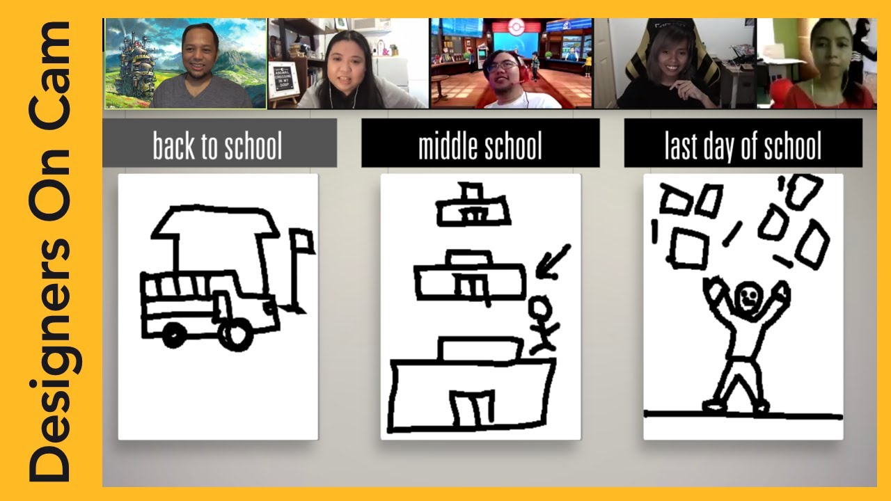 Designers Working Remotely & Playing Bidiots - YouTube