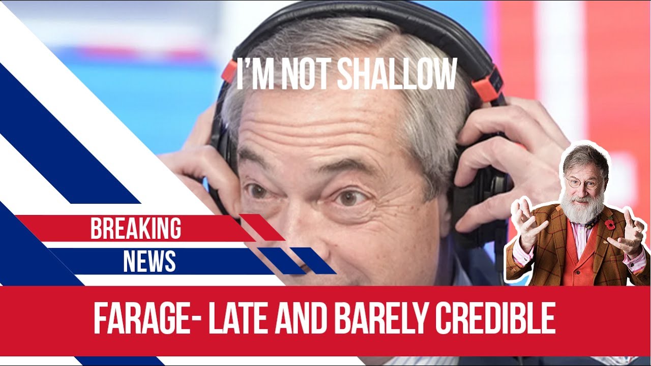 Farage finally speaks about trump and Vance - YouTube