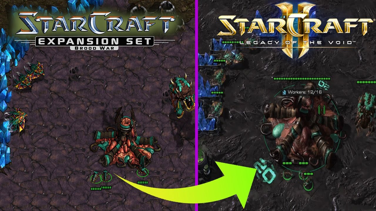 How to play with Brood War Races in StarCraft 2 (SC Evo Complete) - YouTube