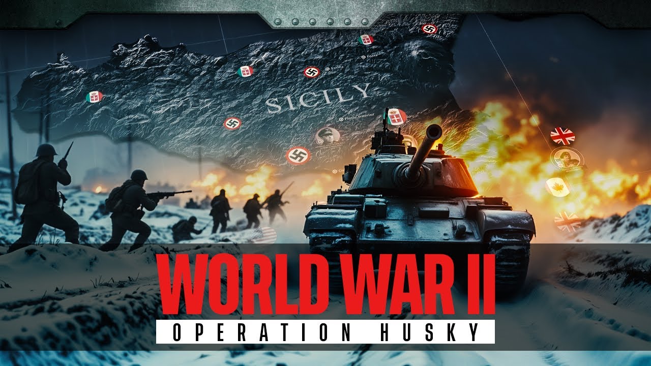Operation Husky: Allied Landing of Sicily | Stunning 3D WWII Map - YouTube