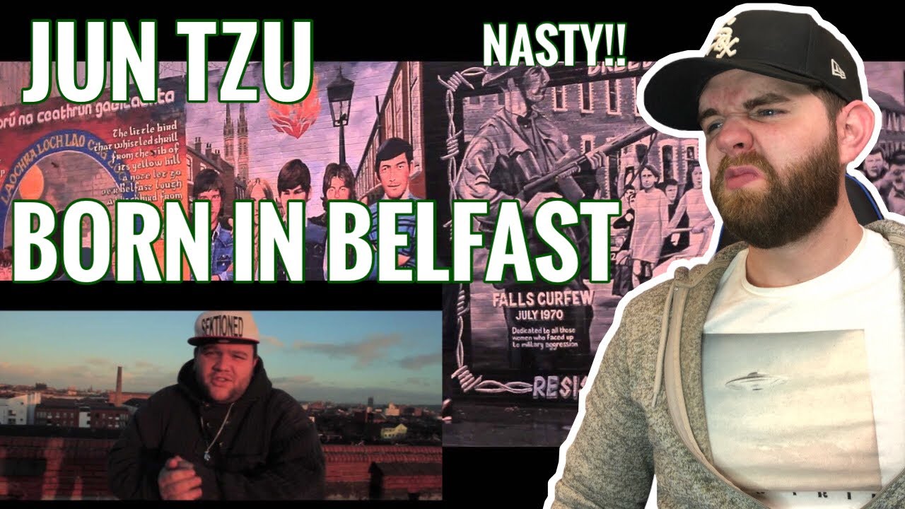 [American Ghostwriter] Reacts to: Jun Tzu- Born in Belfast- This man ...