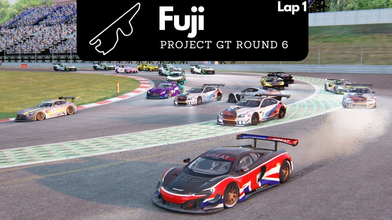 Lap 1 - Fuji - Project GT World Series Round 6/8 (Assetto Corsa) - YouTube
