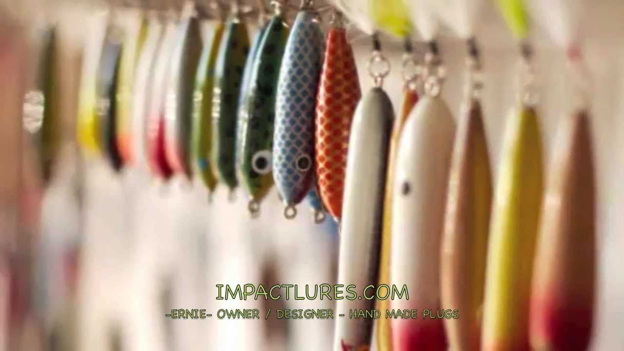 yakntexas- IMPACT LURE CO. CALL IN- TOPWATER PLUGS ! how to make lure ...