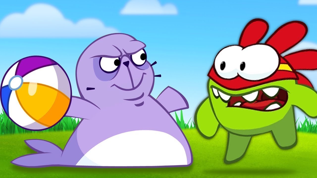Om Nom Playing With Friends | Cartoons For Kids | Cut The Rope - YouTube