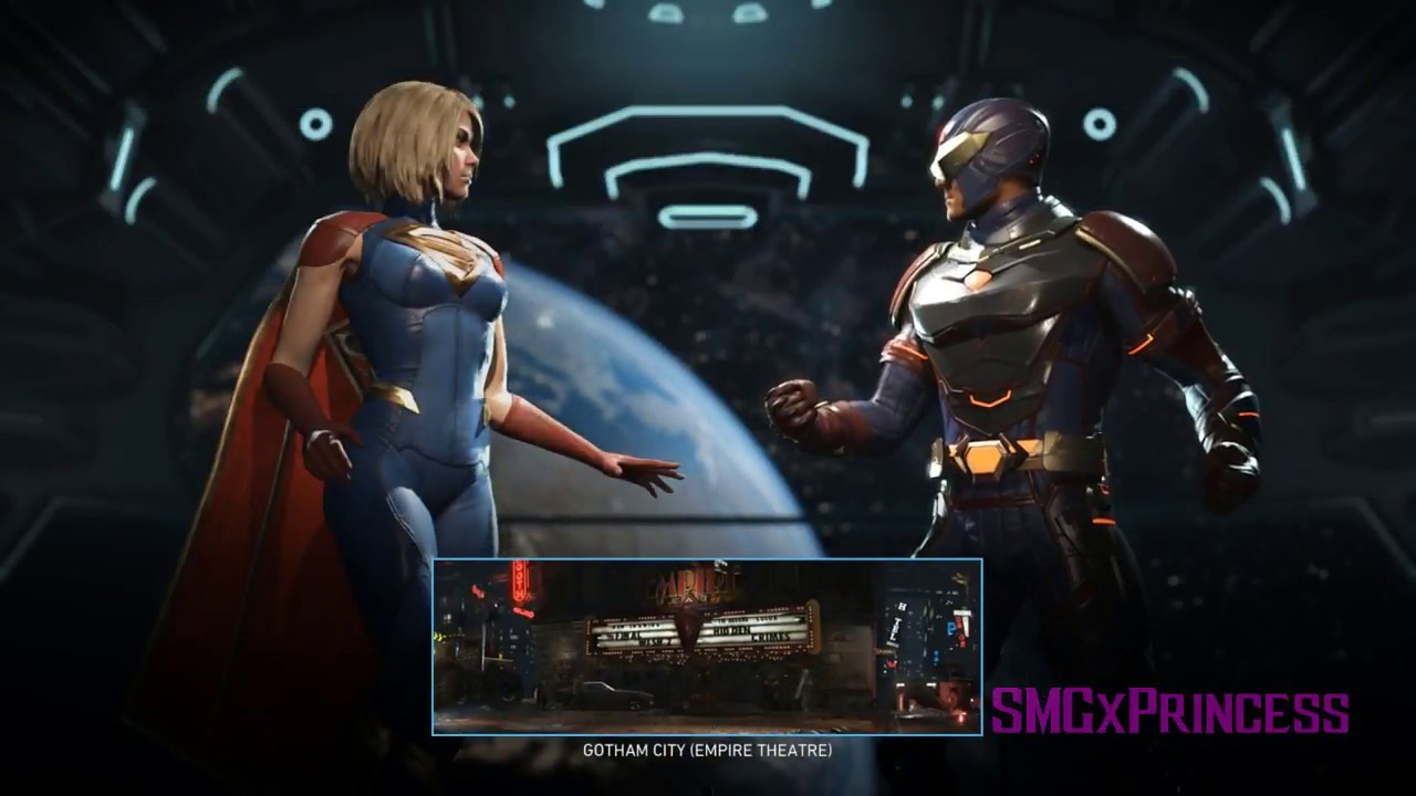 Atom Character Select Screen Animation - INJUSTICE 2 - YouTube