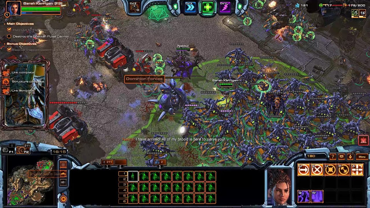 Heart of the Swarm : Mecha Zerg Mod "Rendezvous" Campaign GamePlay ...