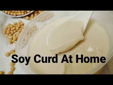 Soy Curd at Home - Easy and Tasty Recipe - YouTube