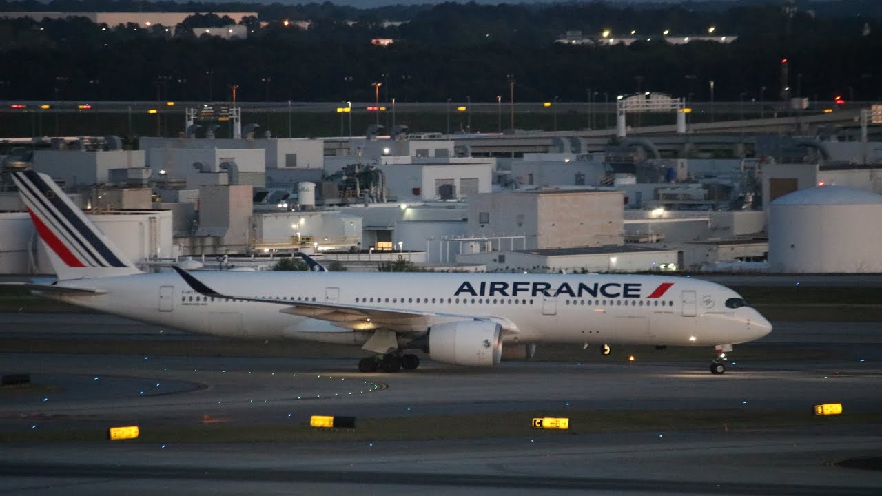 Atlanta plane spotting day 1 a330+a350+767+more - YouTube
