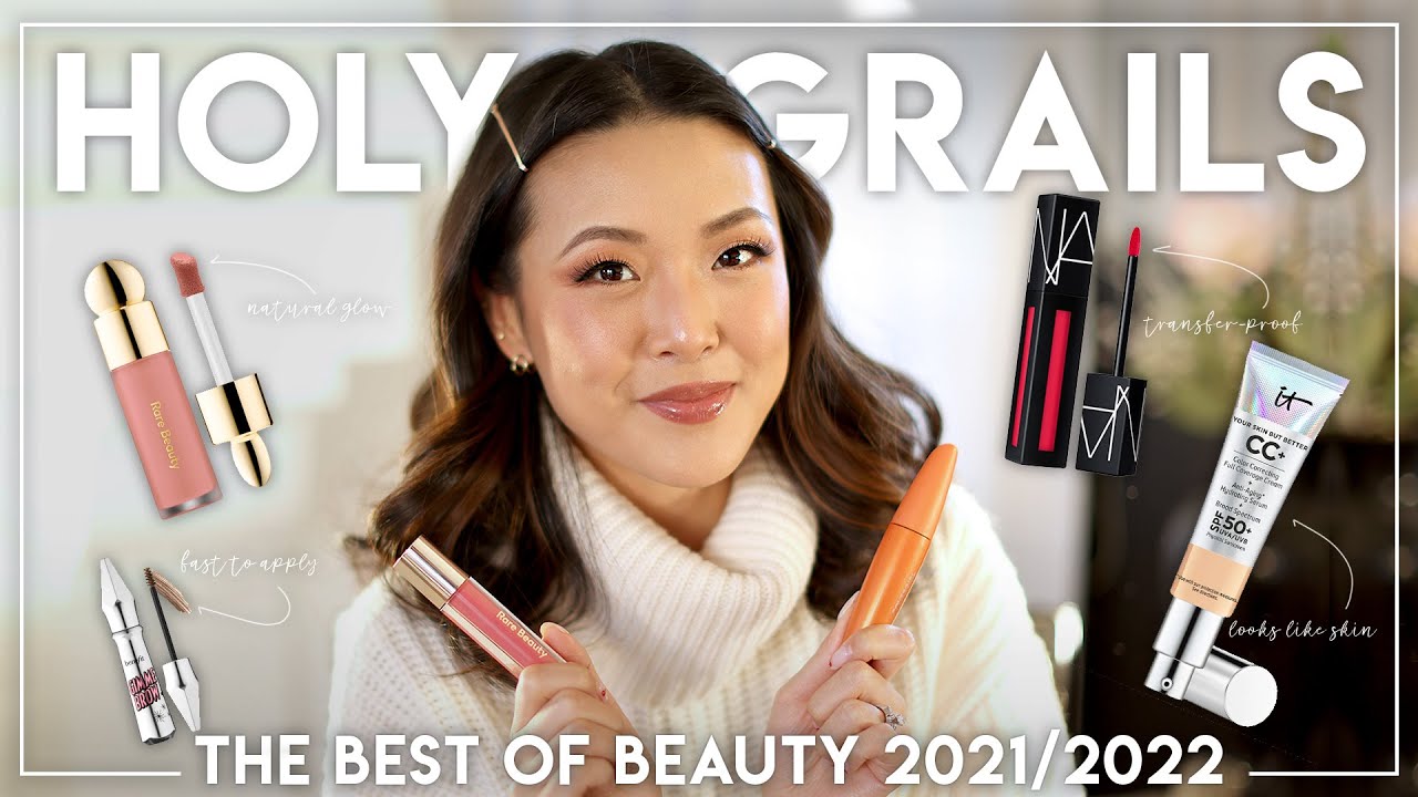 The BEST beauty products of the year || HOLY GRAILS 2021/2022 - YouTube
