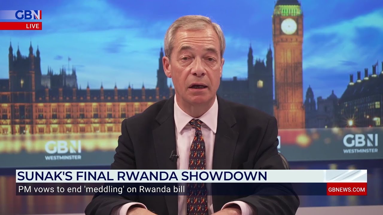 Nigel Farage says 'Rwanda won't happen' and predicts election soon as ...