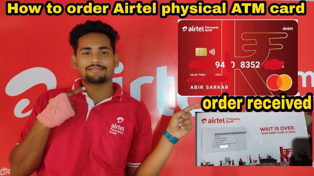 How to order Airtel physical ATM card । Airtel ATM কার্ড অর্ডার করবেন ...