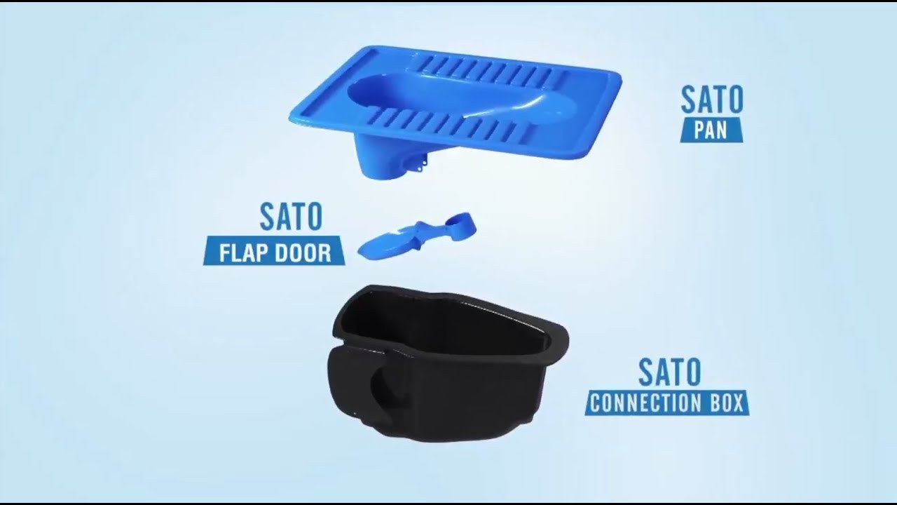 Sato 130 - An innovative toilet solution for all! - YouTube