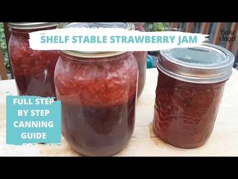Shelf Stable Strawberry Jam | BBQ Canning Method - YouTube