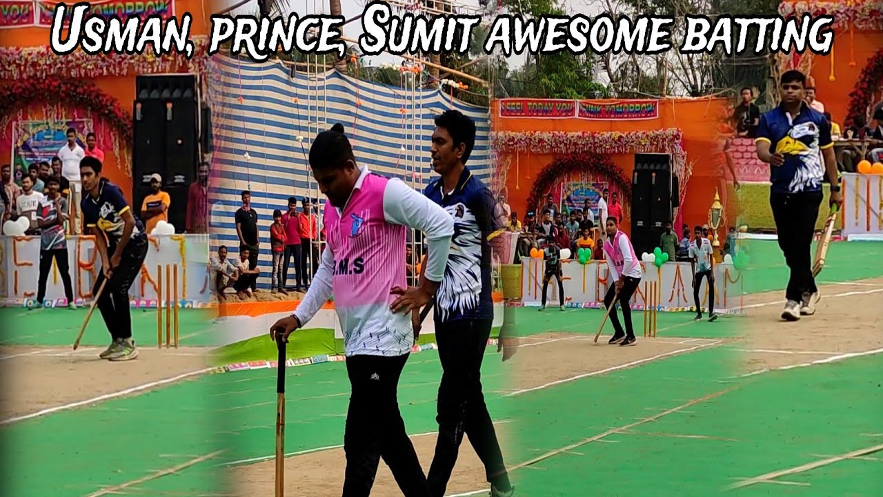 Prince maxwell,Usman,Sumit awesome batting..🤩🔥||79run in 5over..🔥 ...