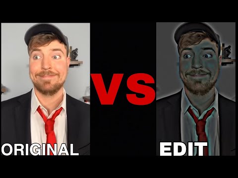 MrBeast Sigma Original Vs Edit