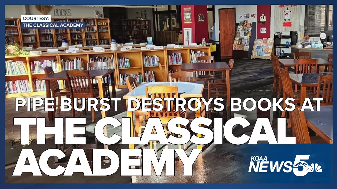 Nearly 28,000 books destroyed after pipes burst at The Classical ...